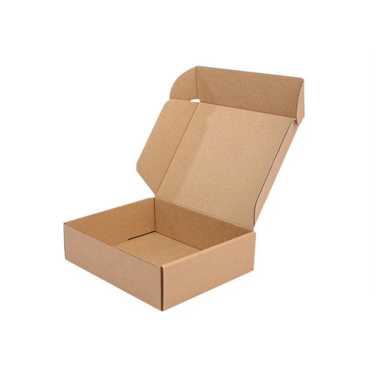 Cowhide Corrugated Square Mailer Box