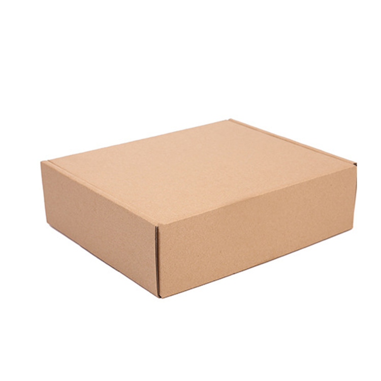 Cowhide Corrugated Square Mailer Box