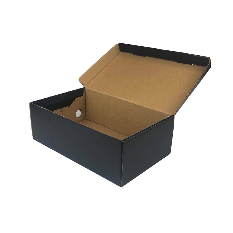 Custom Logo Clamshell Shoe Box | packaging box manufacturers