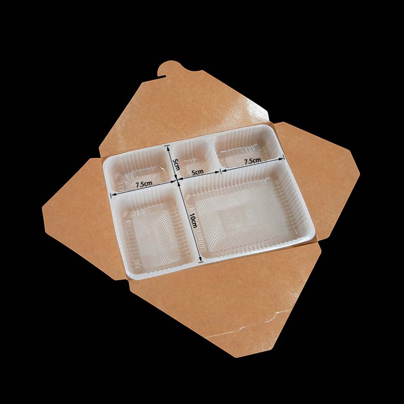 Eco-Friendly Kraft Paper Fast Food Box