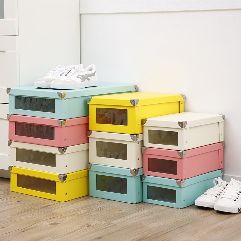 Simple Storage Window Transparent Boot Box